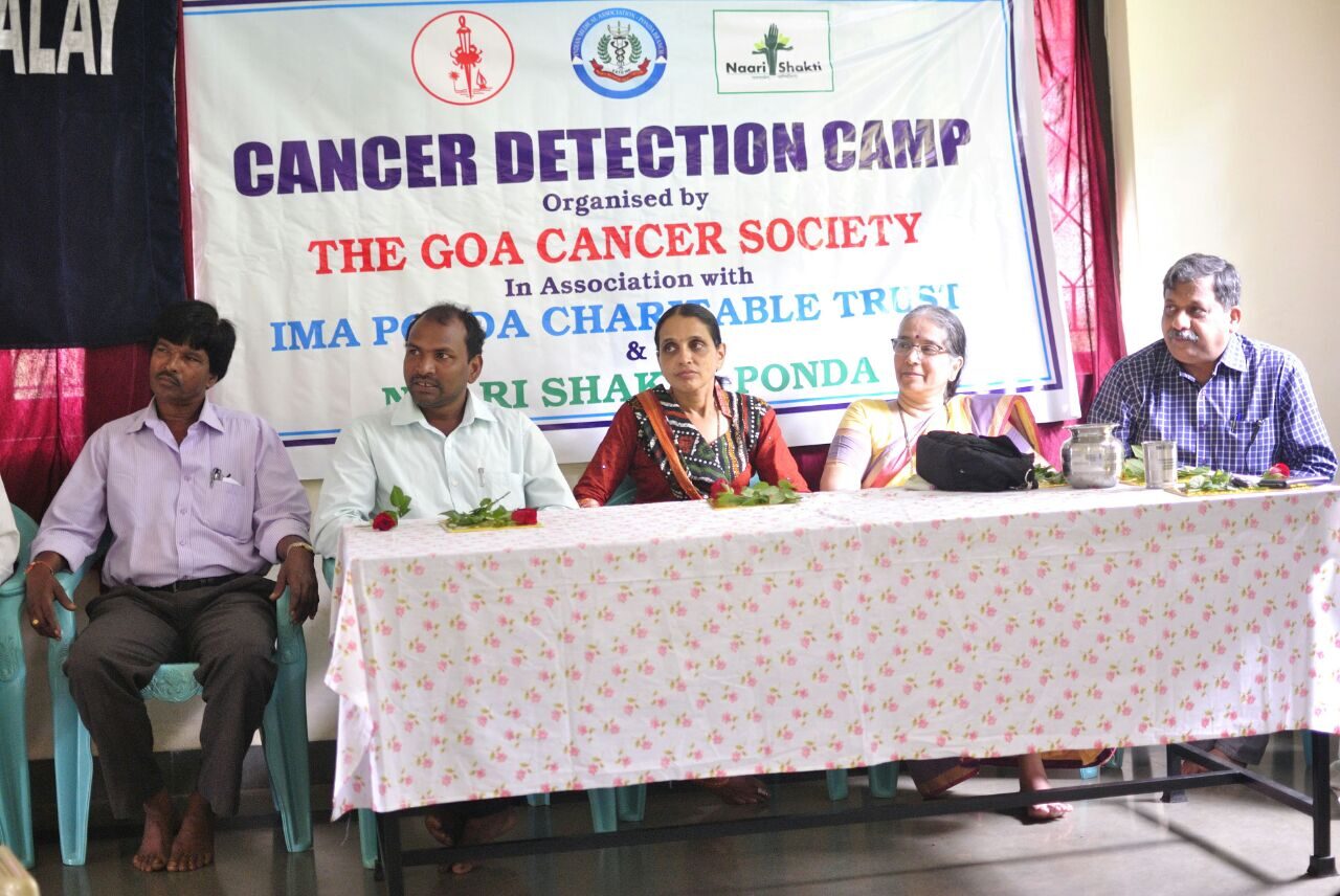 Cancer Detection Camp Ponda 16.08.2017 | The Goa Cancer Society